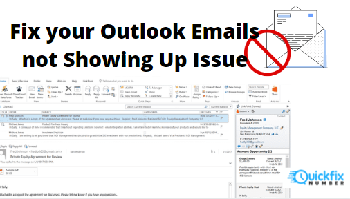 Fix your Outlook Emails not Showing Up Issue Fix your Outlook Emails not Showing Up Issue